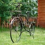 Велосипед садовый для пяти кашпо с цветами 53-603 металлический купить ...