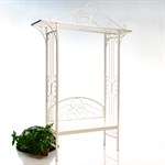 Арка разборная со скамейкой 863-50R высота 262 см цв.белый купить за 0 руб. ЦЕНА Снижена ...